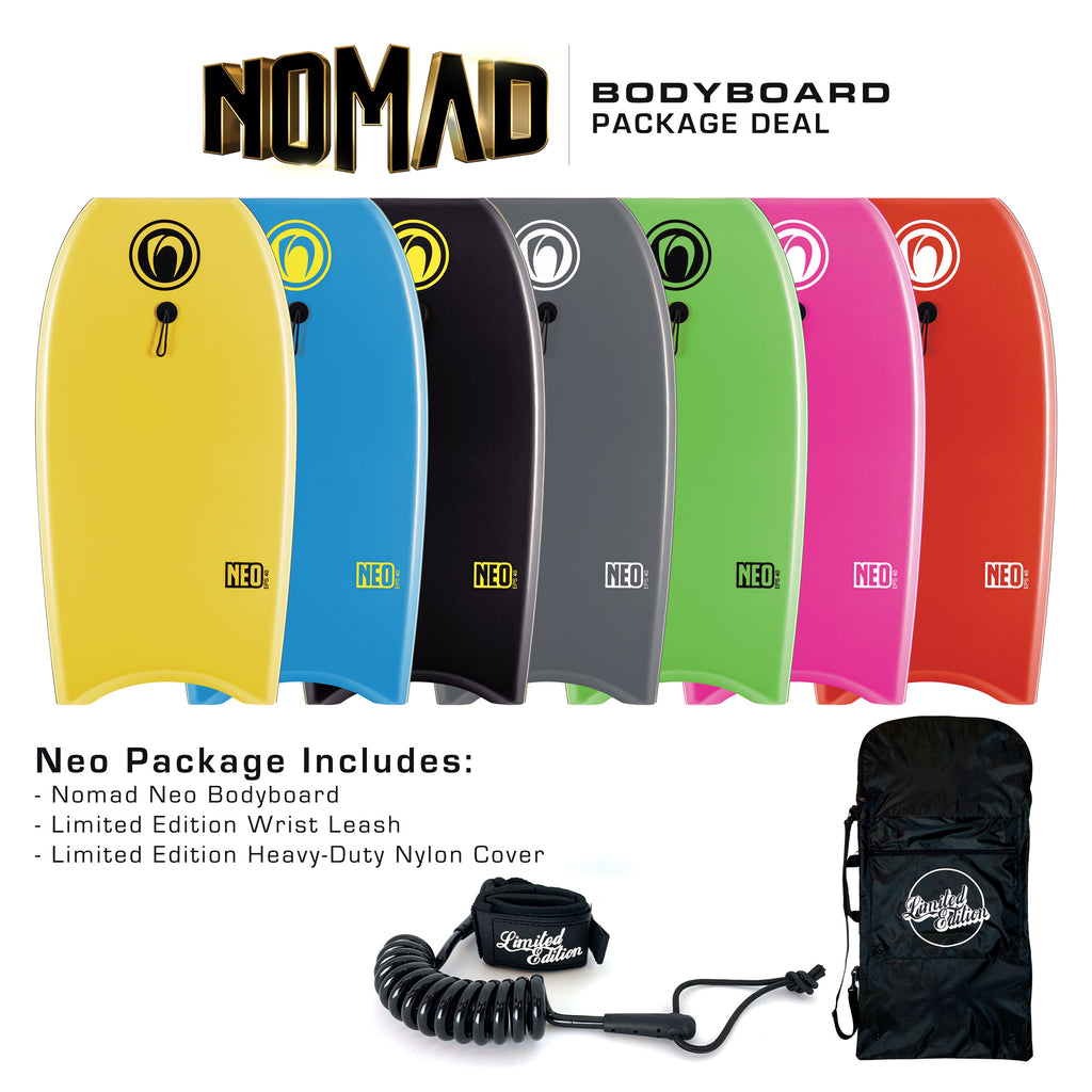 Bodyboard Package Deal - Neo Bodyboard Pack – Nomad Bodyboards
