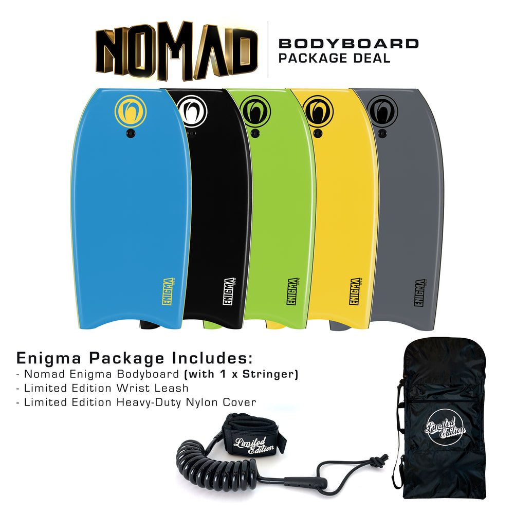 Bodyboard Package Deal - Enigma Bodyboard Pack – Nomad Bodyboards