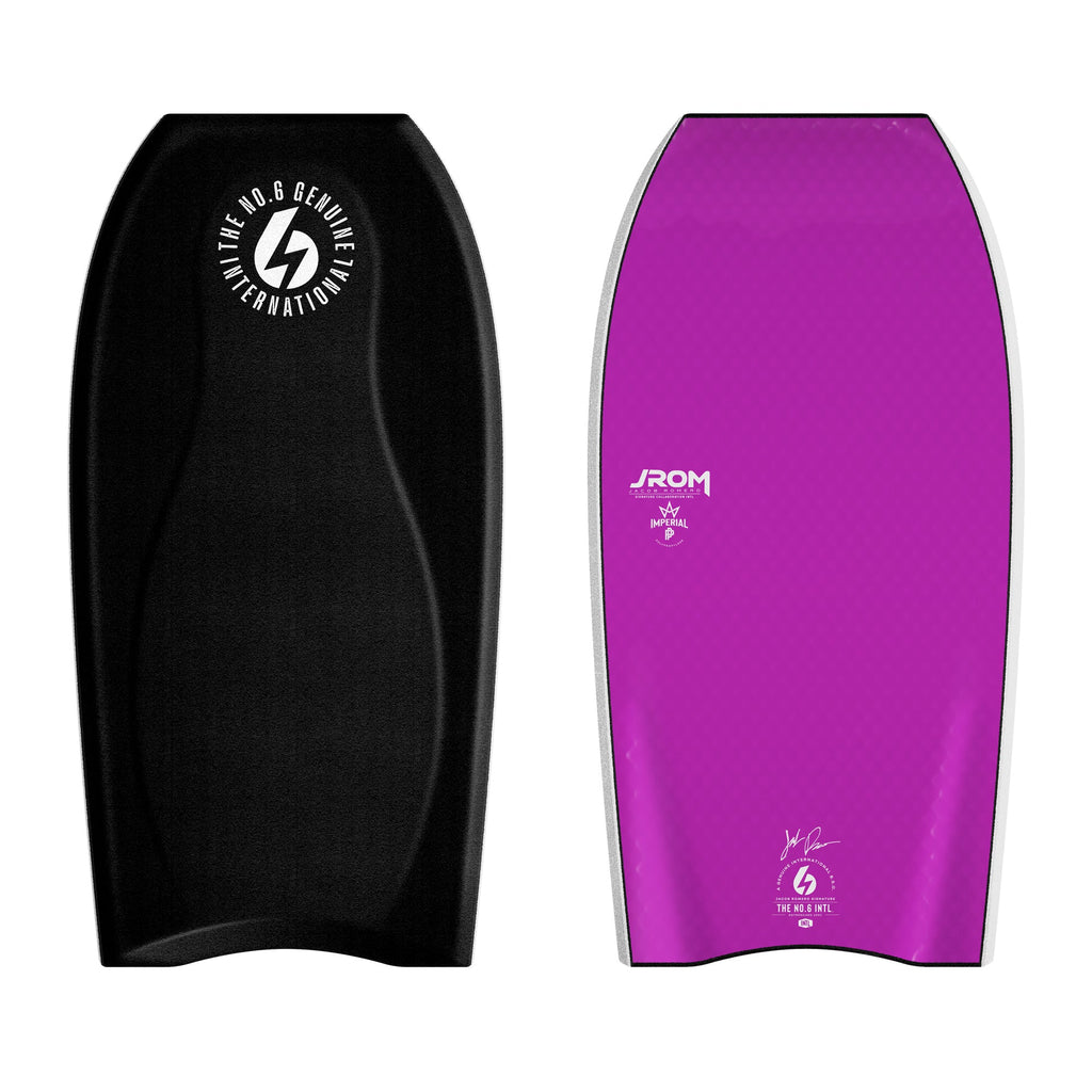 The No.6 - JACOB ROMERO CONTOUR PREMIUM PP Bodyboard – Nomad Bodyboards